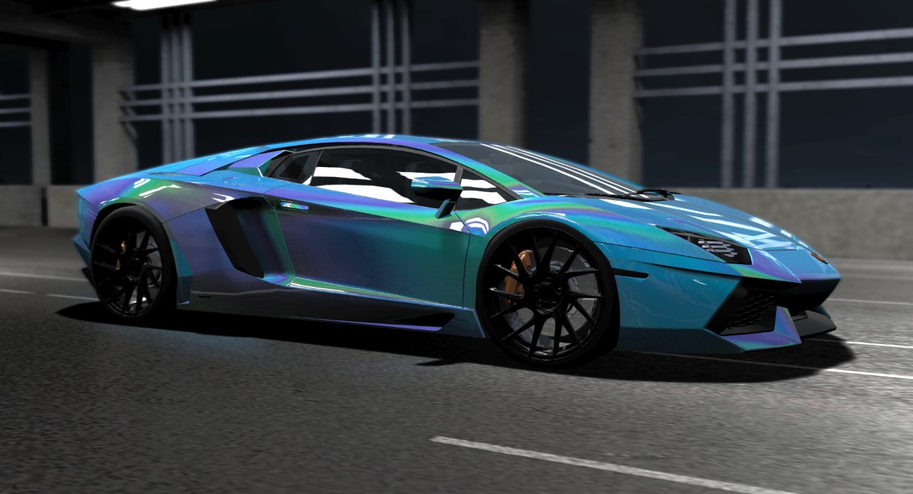 Gloss Iridescent Blue | Aura Vinyl Color Explorer