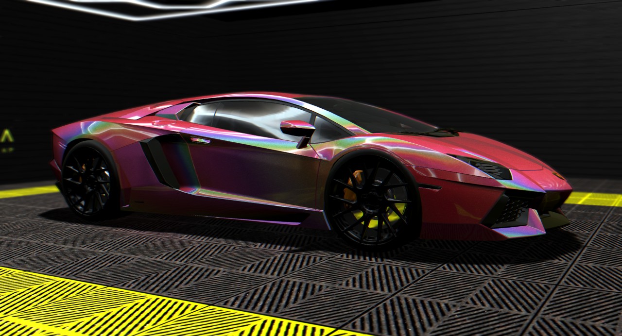 Gloss Iridescent Red | Aura Vinyl Color Explorer