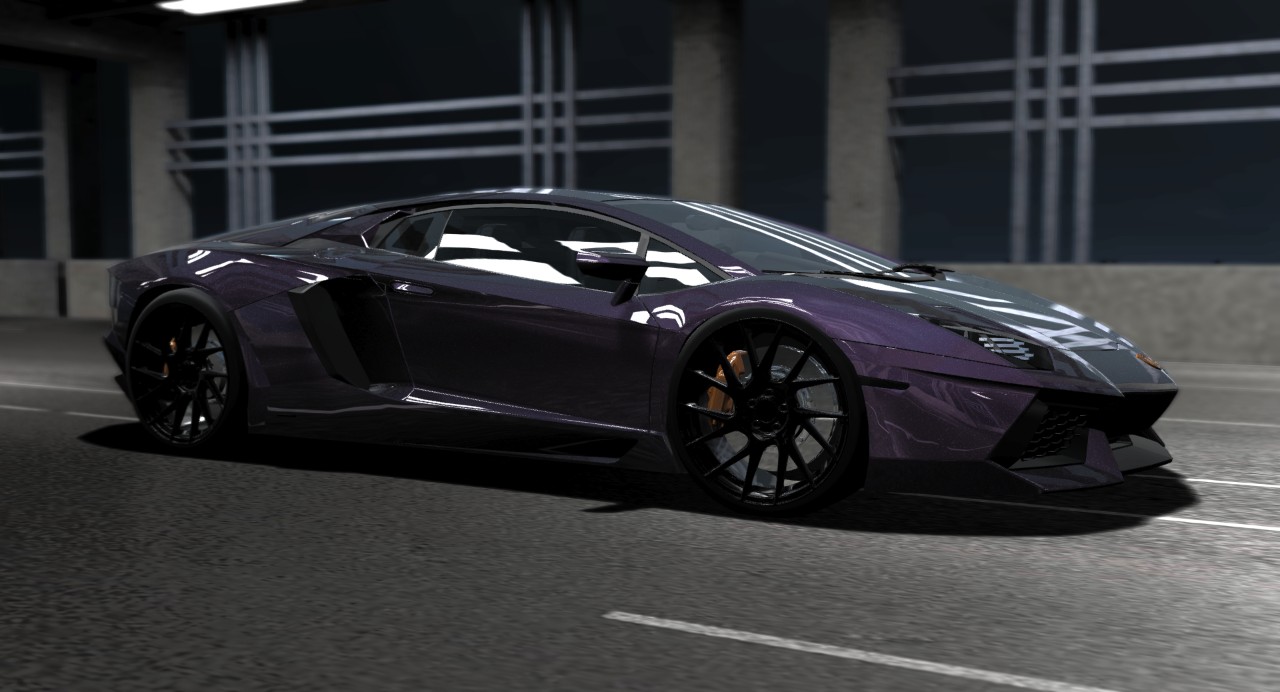 Gloss Paint Metallic Midnight Violet | Aura Vinyl Color Explorer