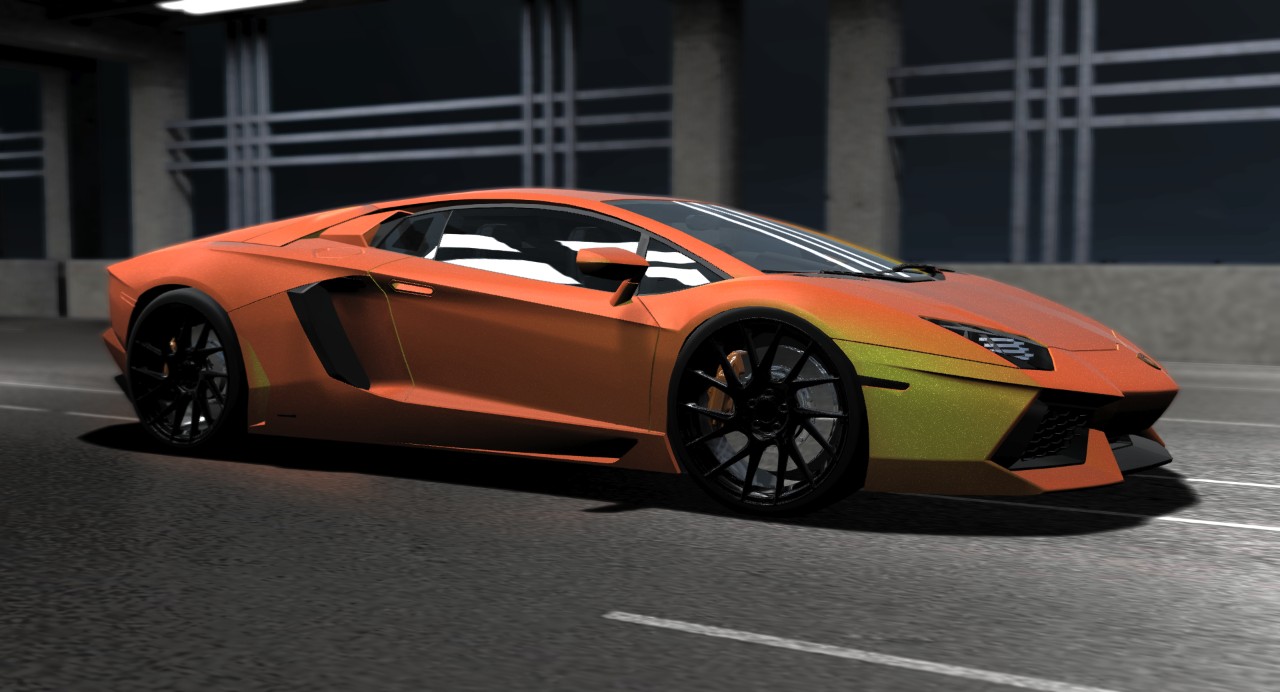 Satin Diamond Orange Gold Shift | Aura Vinyl Color Explorer