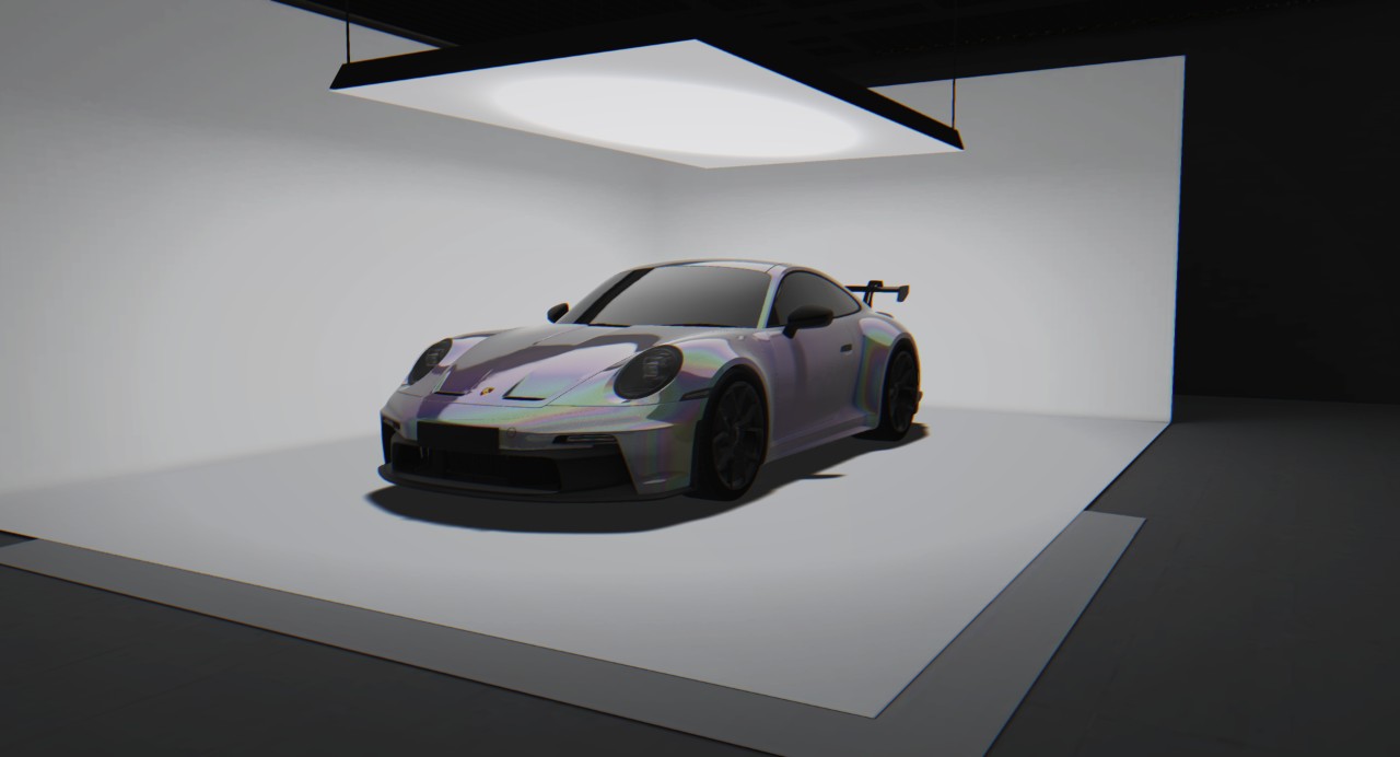 Gloss Iridescent Nardo Grey | Aura Vinyl Color Explorer